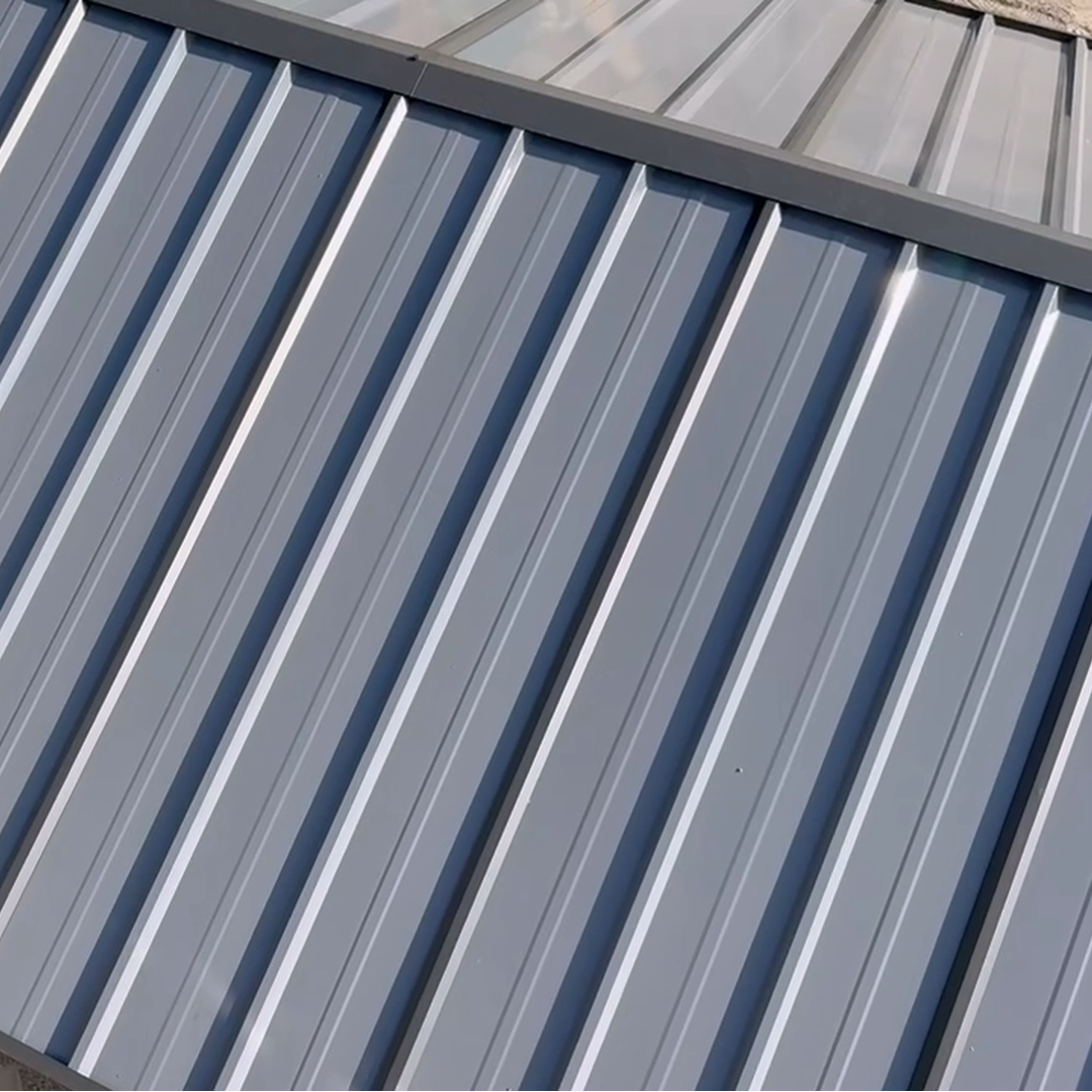 10x20ft Metal Carport Canopy with Galvanized Gable Roof
